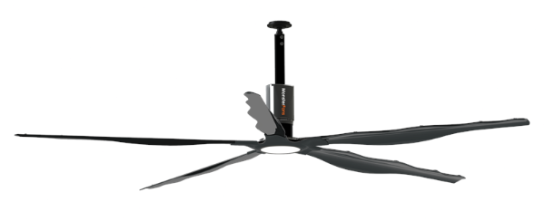 Monster Fan "Style" HVLS Ceiling Fans Indoor And Outdoor – Smoky ...
